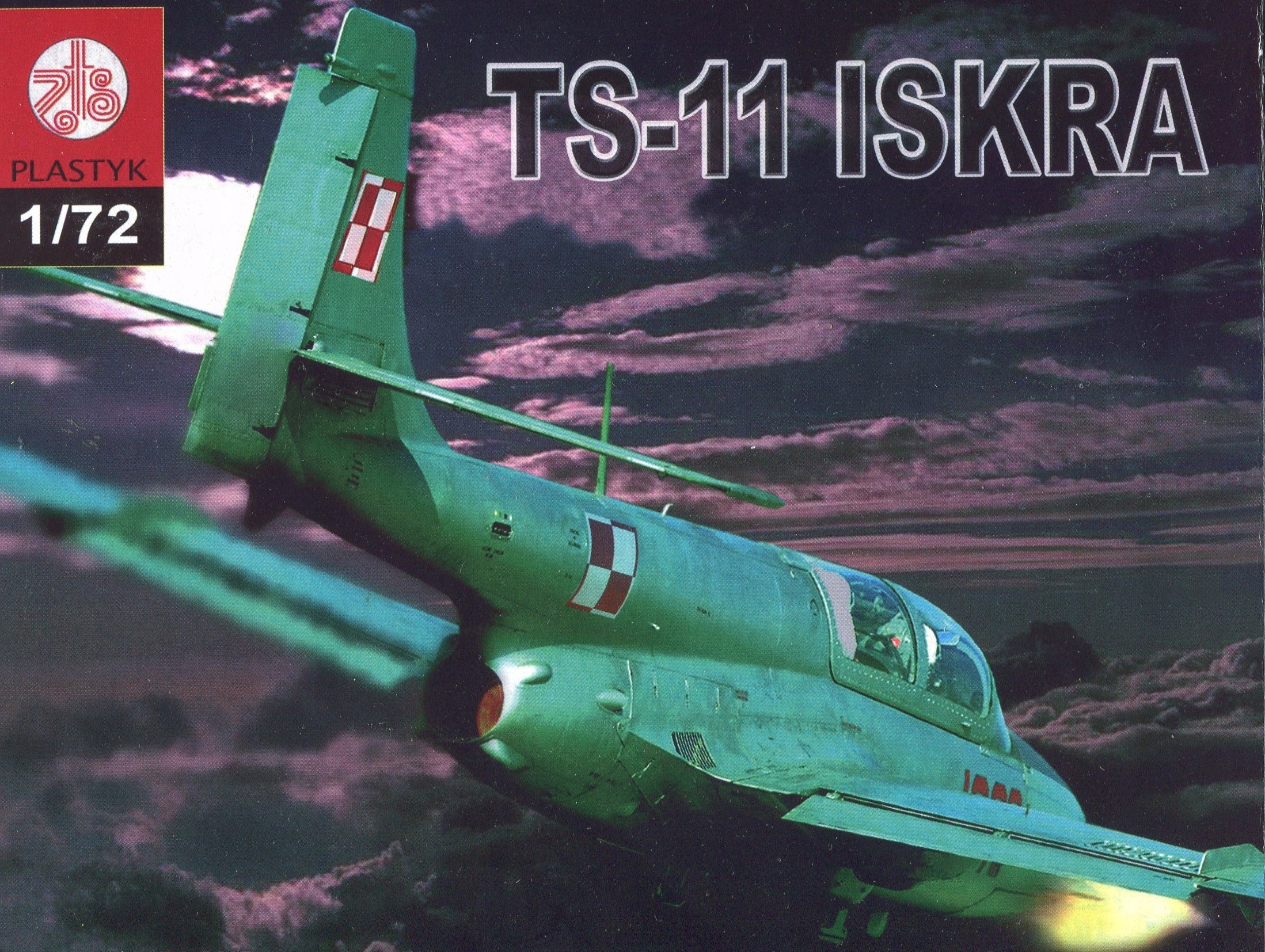 Samolot model do sklejania TS-11 Iskra 1:72 ZTS Plastyk S106 24H ... Samolot model do sklejania TS-11 Iskra 1:72 ZTS Plastyk S106 24H ...