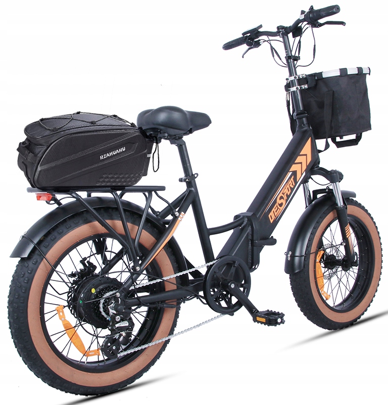 Składany Rower Elektryczny 20 Składak Wspomaganie skuter śnieżny ...