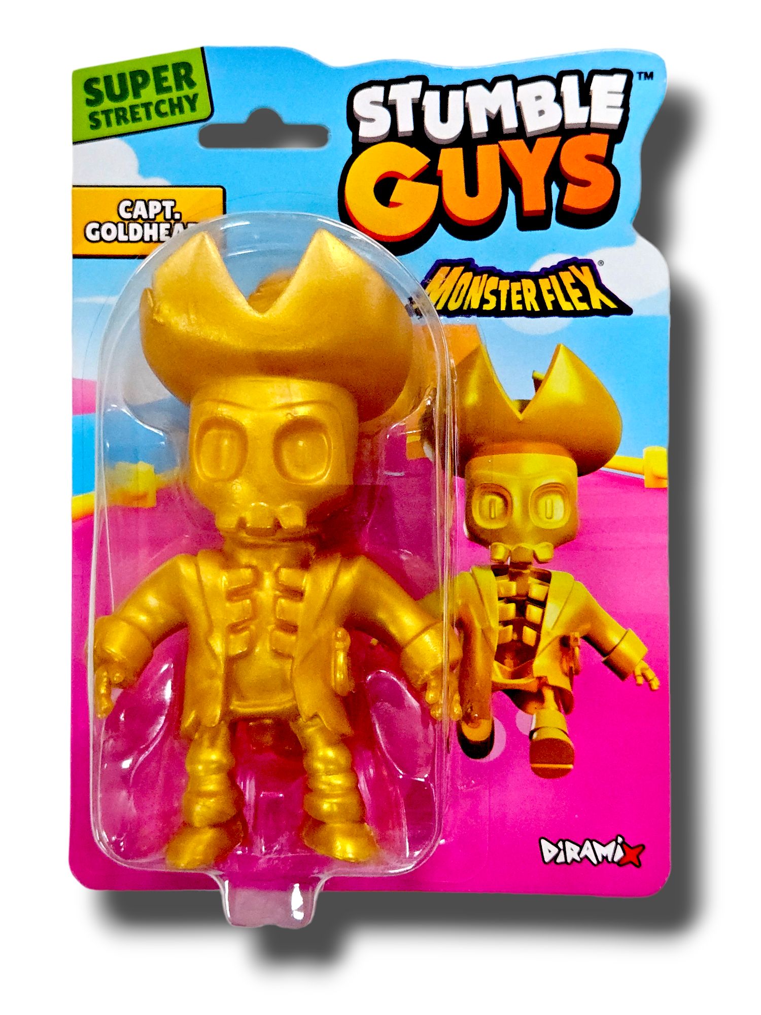 STUMBLE GUYS MONSTER FLEX ROZCIĄGLIWE GUMOSTWORY CAPT. GOLDHEART ...