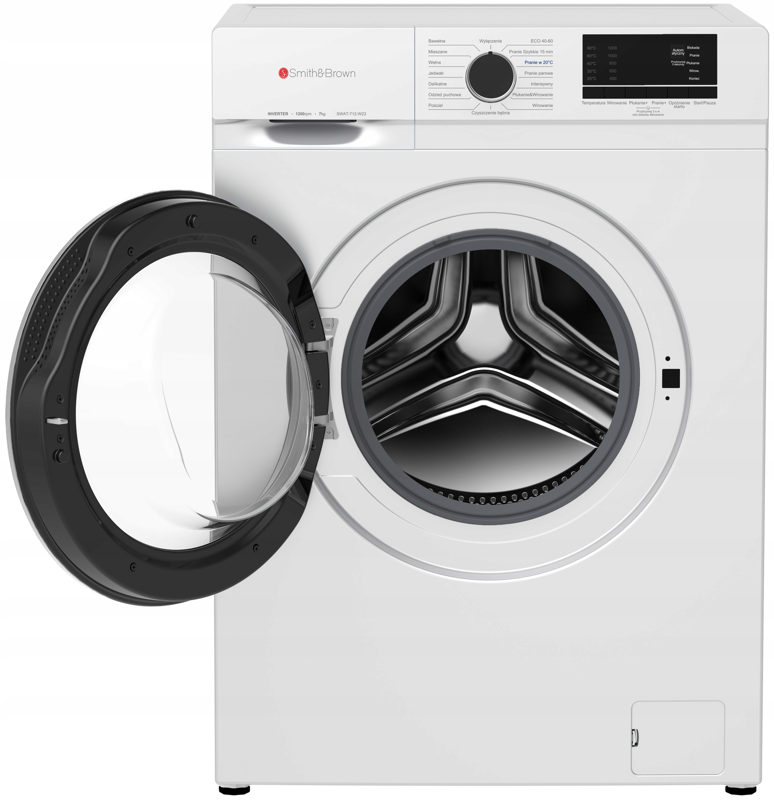 Pralka SMITH&BROWN SWAT-712-W23 7kg 1200 obr A - Sklep, Opinie, Cena w ...