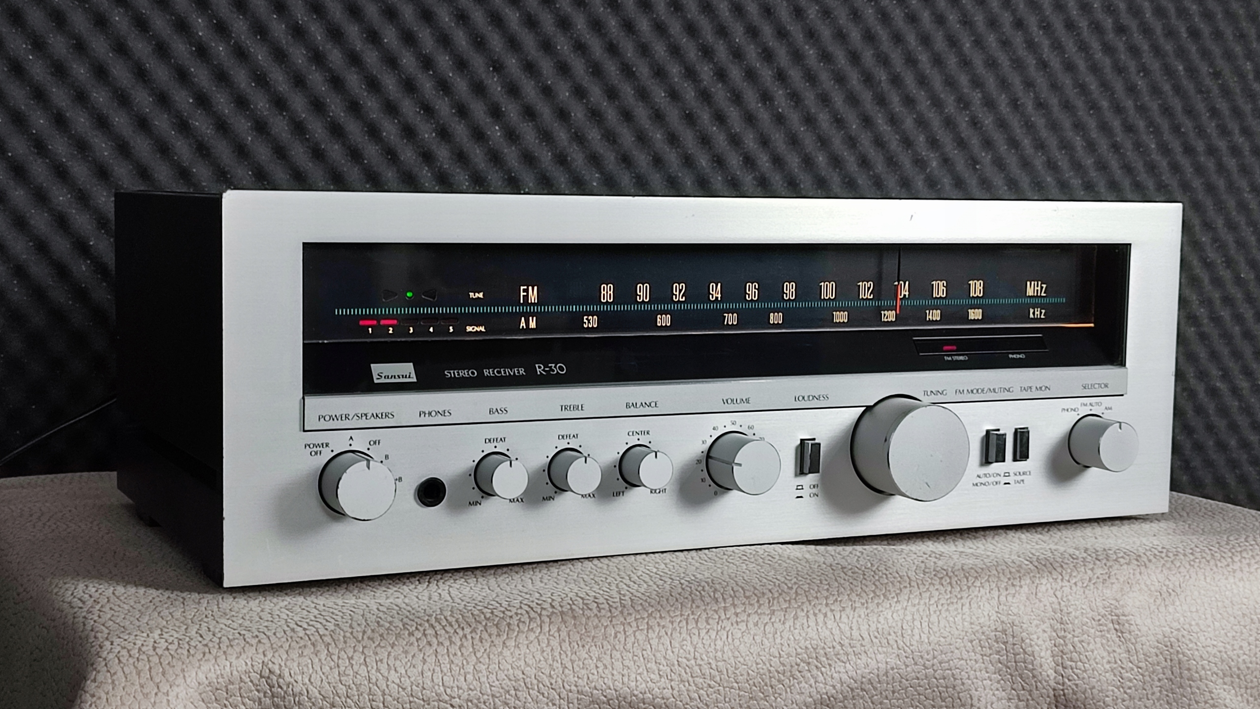 Amplituner Sansui R30 2.0 czarny, srebrny - Sklep, Opinie, Cena w Allegro