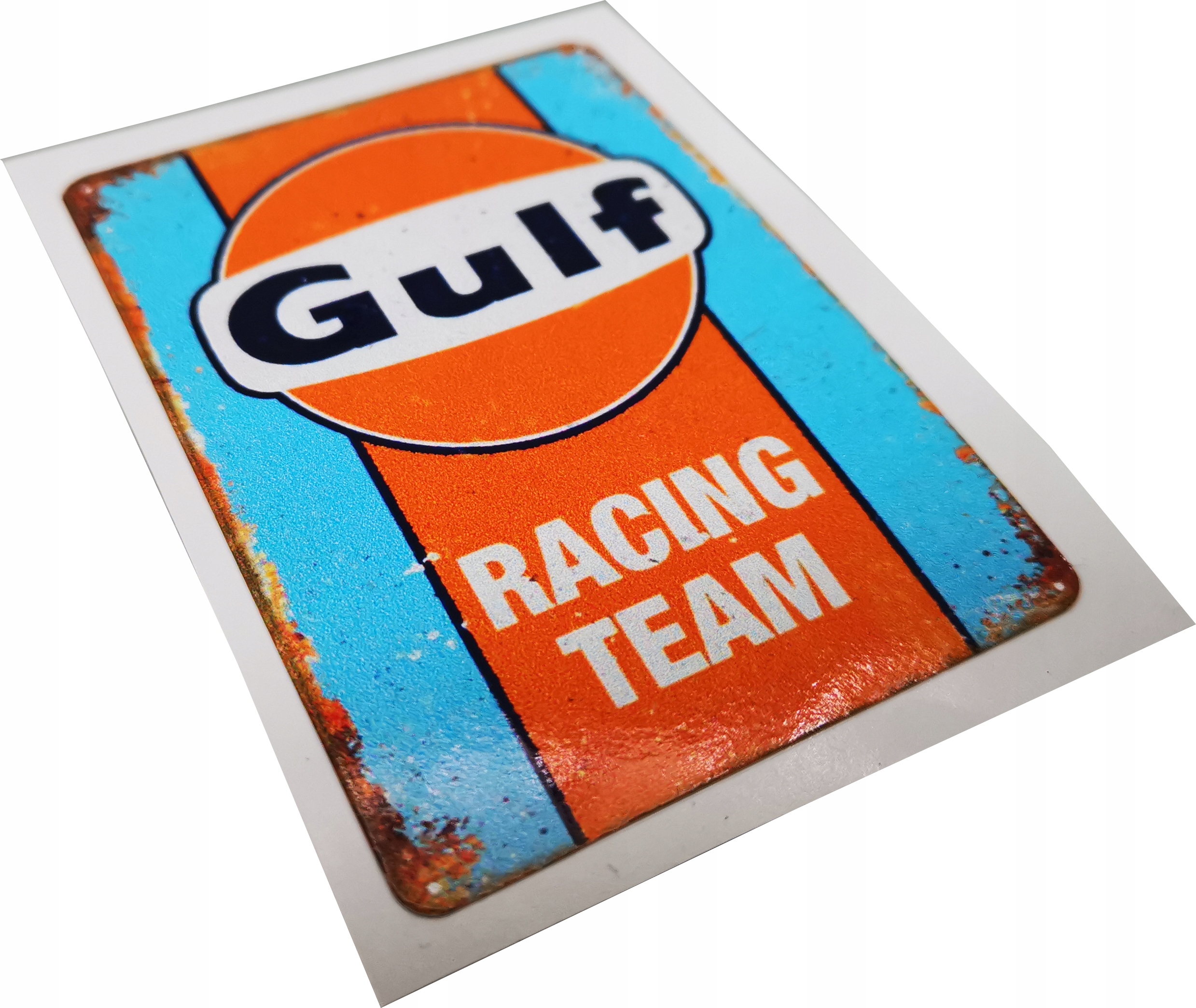 Naklejka GULF RACING TEAM 5904158346278 za 7.00PLN z Wieruszów ...