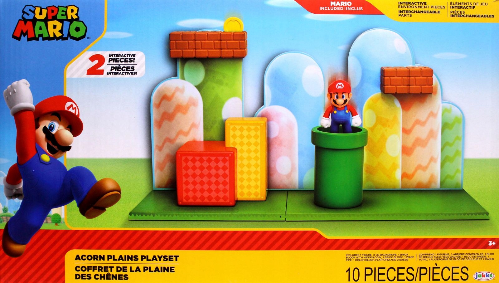 Super Mario Maketa Acorn Plains set - Allegro