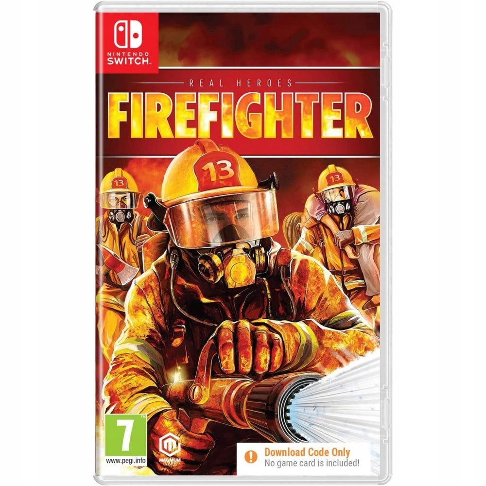 Real Heroes Firefighter / NOVÁ / ANG / SWITCH / KÓD - Allegro