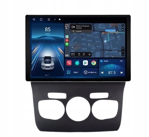 RADIO NAWIGACJA GPS CITROEN C4 II 2010+ ANDROID 13,1 CALA QLED - Sklep ...