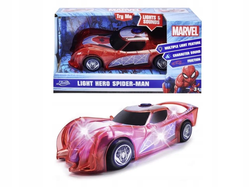Simba JADA Pojazd Light Hero Spider-Man 1:32 (4006333090264) • Cena ...