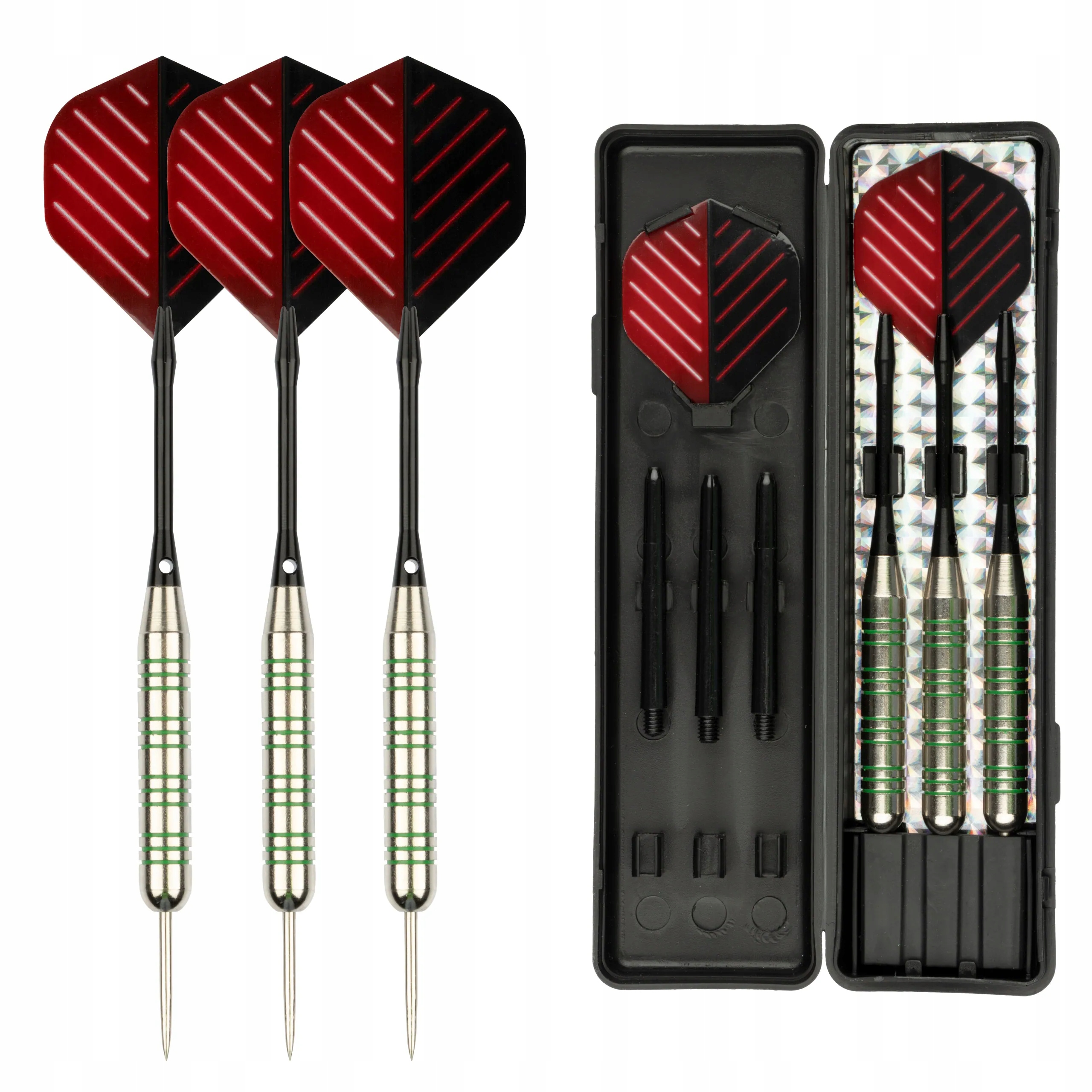 Zestaw 3 rzutek do darta rzutki metalowe lotki FAVER 24g - 53AK ...