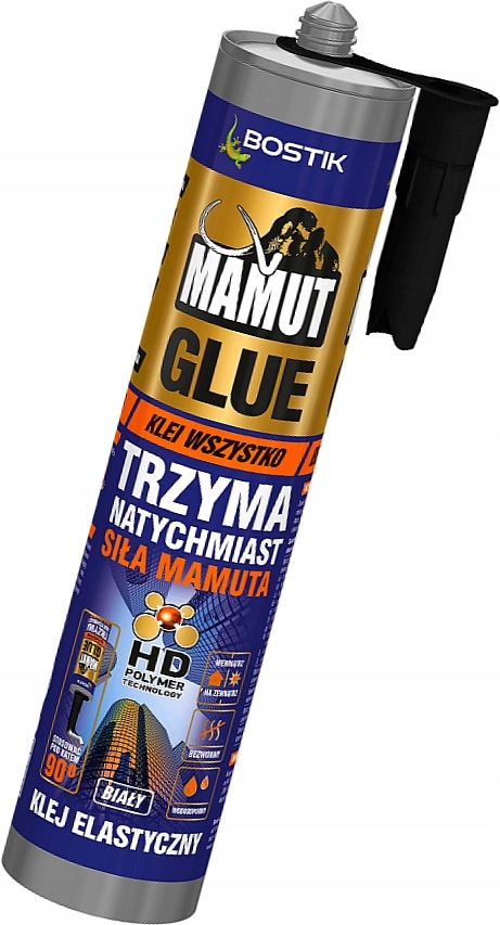 BOSTIK MAMUT GLUE KLEJ UNIWERSALNY 290ml Biały DO WSZYSTKIEGO SUPER ...