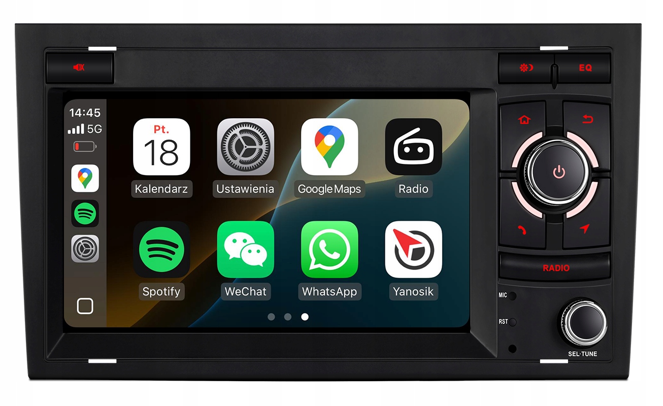Autorádio DEALNET AUDI A4 B6 B7 CARPLAY ANDROID AUTO RADIO NAVIGÁCIA ...