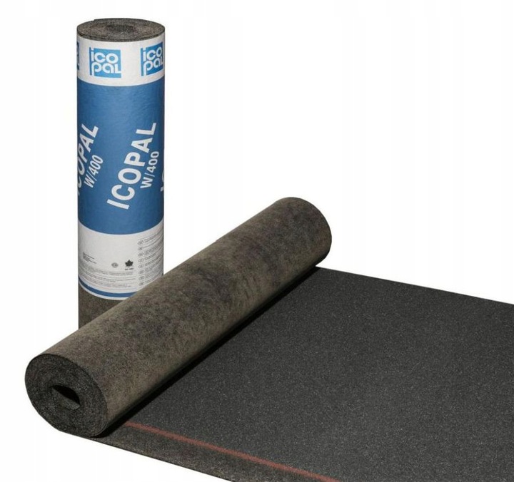 ICOPAL Papa W400 asfaltowa w.krycia r.15mkw szara (5904182292619 ...
