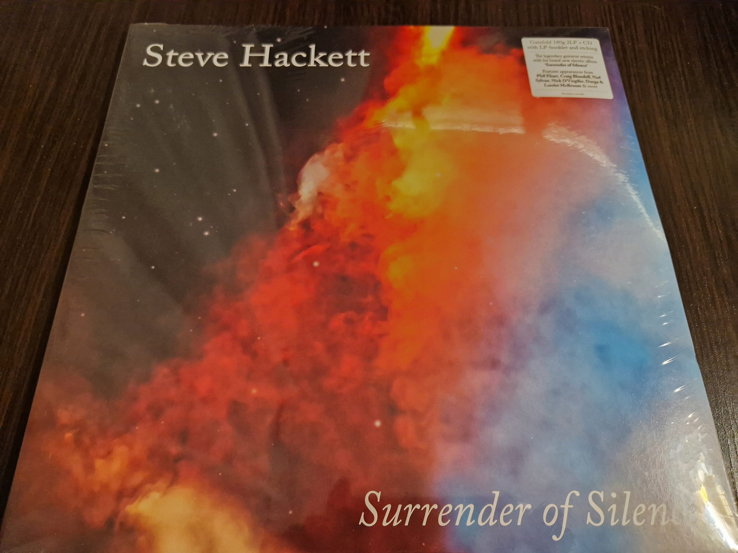 Steve Hackett-Surrender of Silence 180g2LP+CD Nowa ! booklet and ...