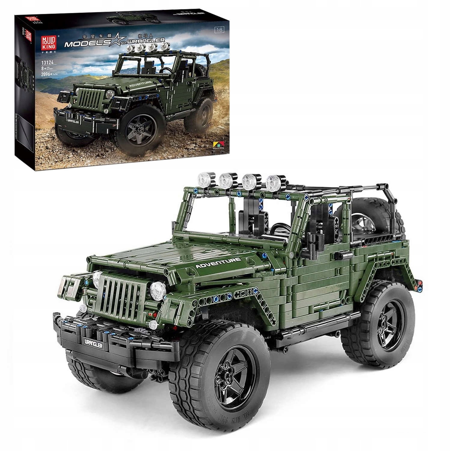 Klocki Konstrukcyjne Samochód Terenowy Wrangler • Cena, Opinie - Allegro