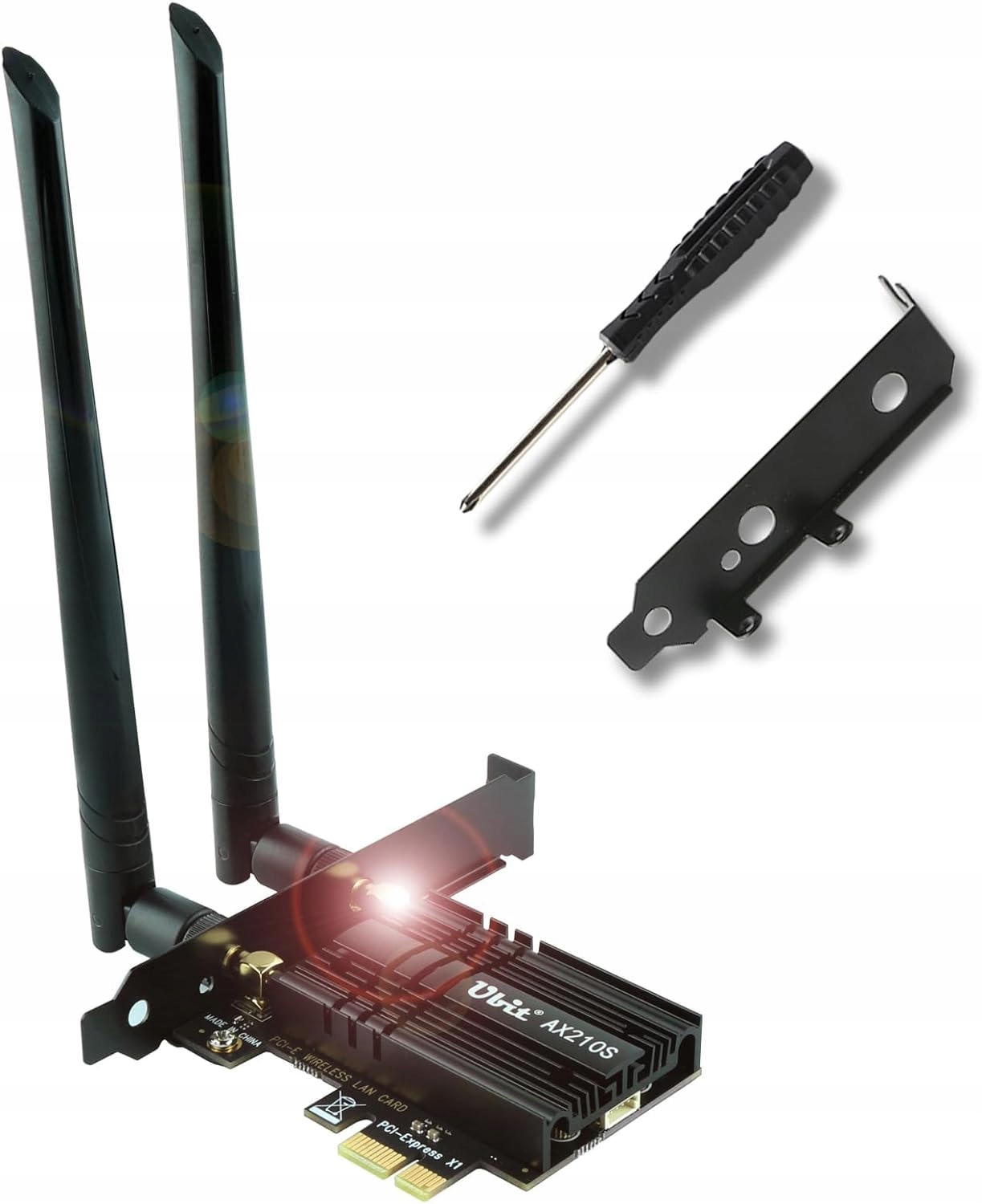 KARTA SIECIOWA WIFI 6E AX210 PCIE WIFI TRÓJZAKRESOWY BEZPRZEWODOWY ADAPTER - Sklep, Opinie, Cena ...