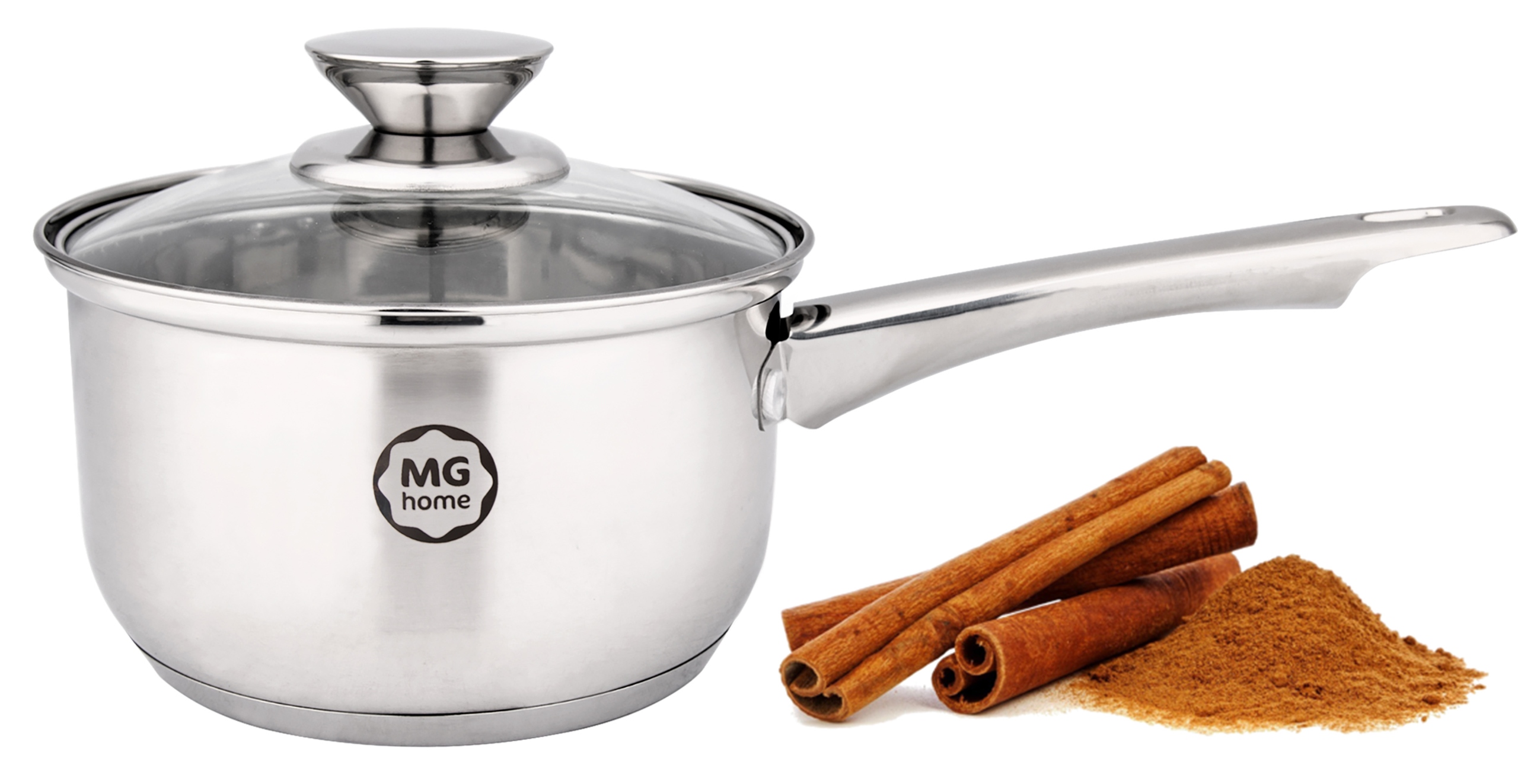 MG HOME RONDEL VERSO DAILY 16 CM / 1,8 L Z POKRYWKĄ STAL NIERDZEWNA ...