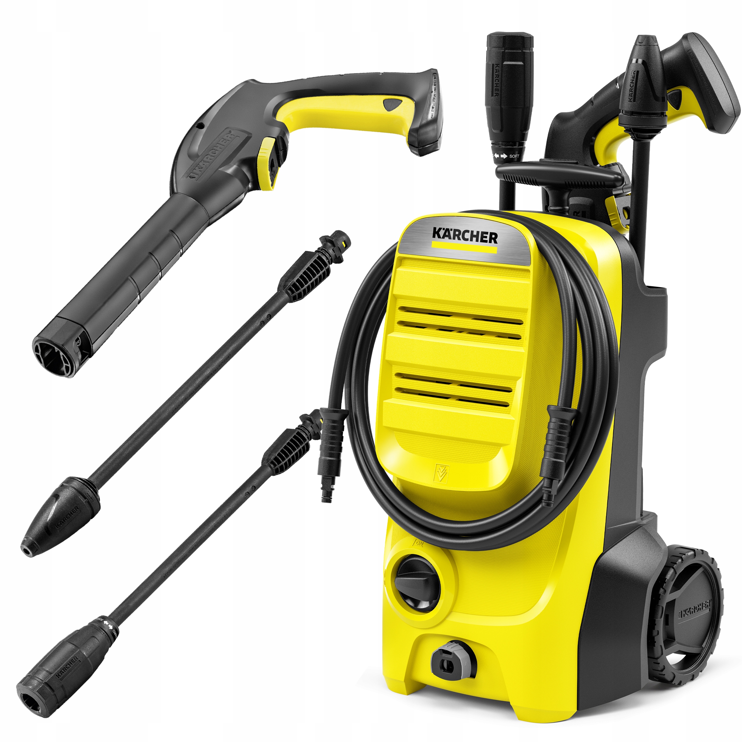 KARCHER K 4 CLASSIC 2025 MOCNA KOMPAKTOWA MYJKA CIŚNIENIOWA (4054278497150) • Cena, Opinie ...
