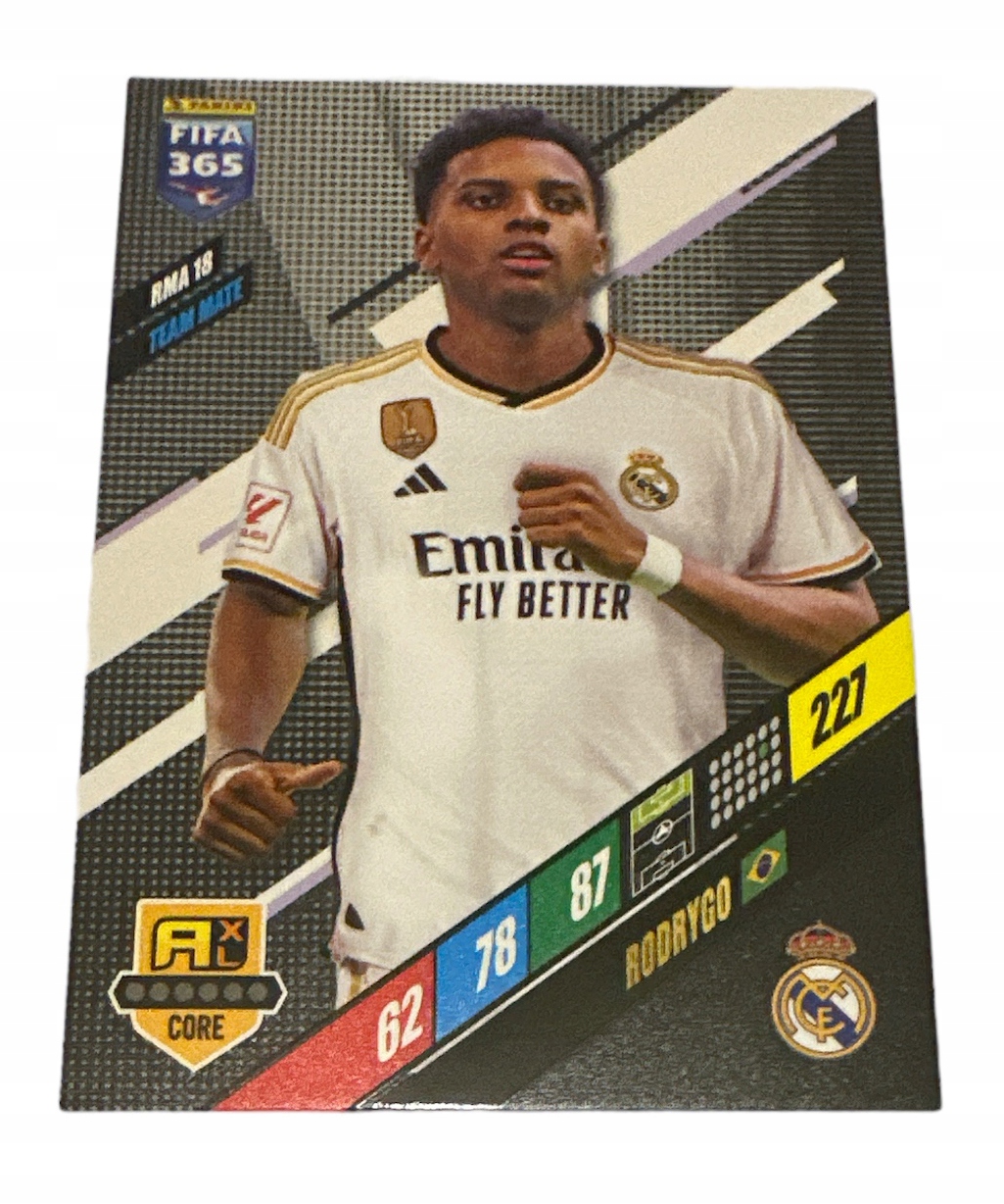 FIFA 365 2024 TEAM MATE RMA 18 RODRYGO REAL - porównaj ceny - Allegro.pl