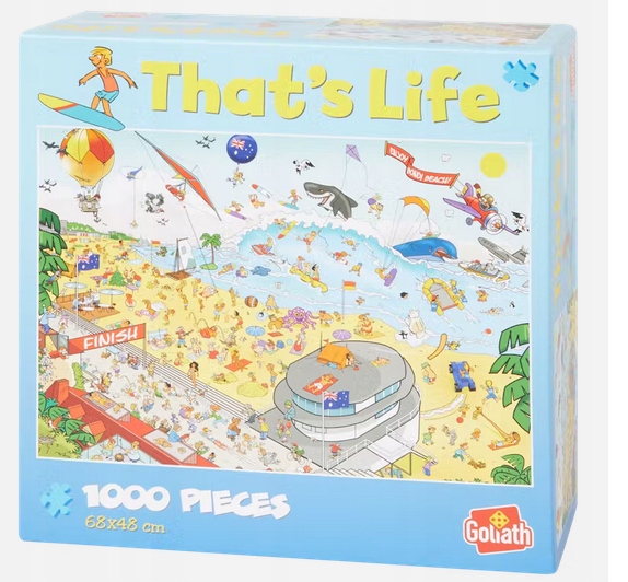 Puzzle Goliath 1000 elementów Puzzle Goliath That's Life • Opinie - Allegro