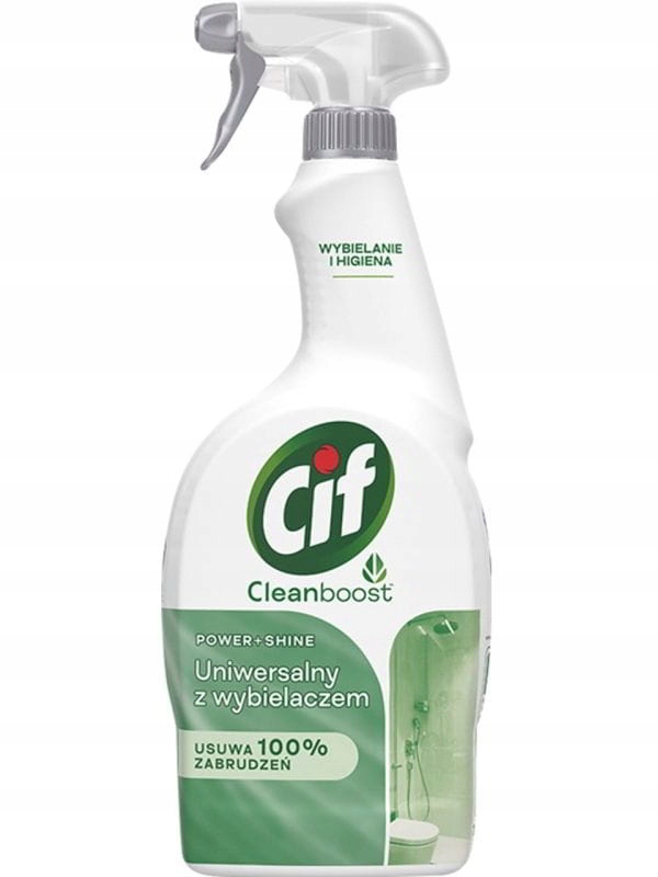 Cif Płyn do Czyszczenia Wybielający Spray 750 ml (8710908448355) • Cena ...