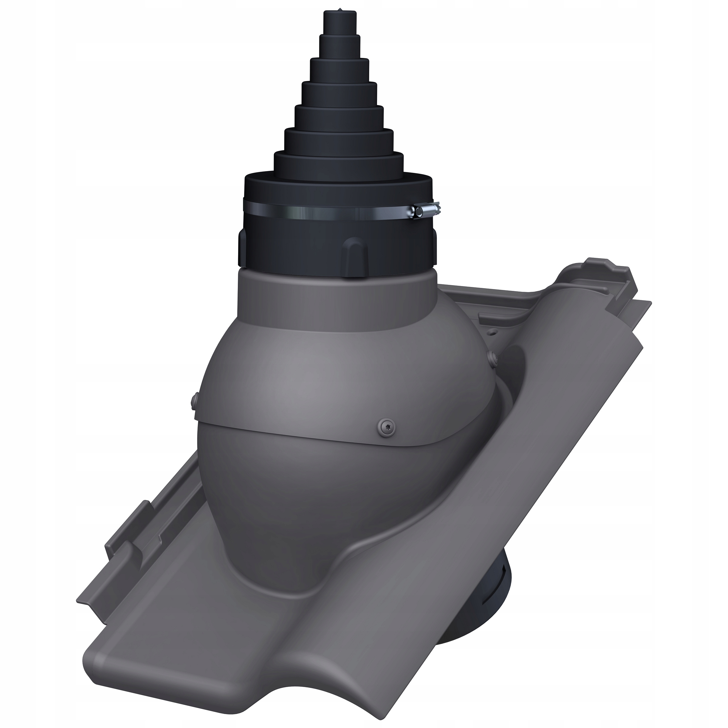 Przejście antenowe Parotec do dachówki Roben Monza Plus - Grafit 7024 (5902884375579) • Cena ...