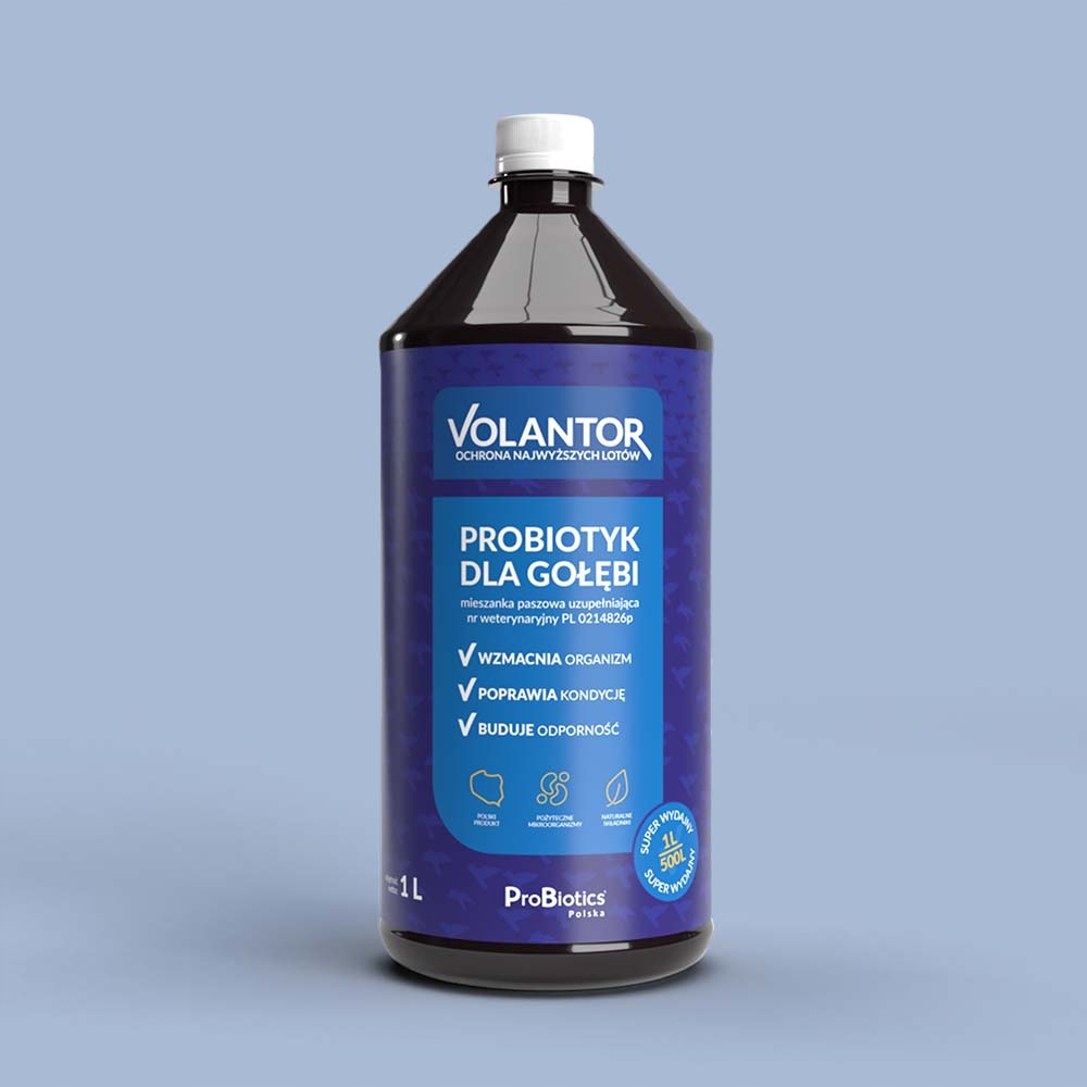 Probiotikum pro holuby ProBiotics Polska Volantor 1 l - Allegro
