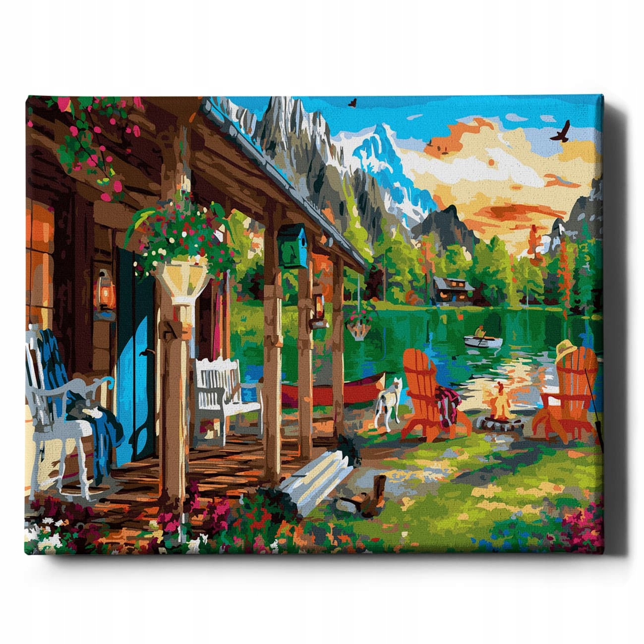 MALOWANIE PO NUMERACH Z RAMĄ Obrazy Do Malowania po numerach Pejzaz Oh ...