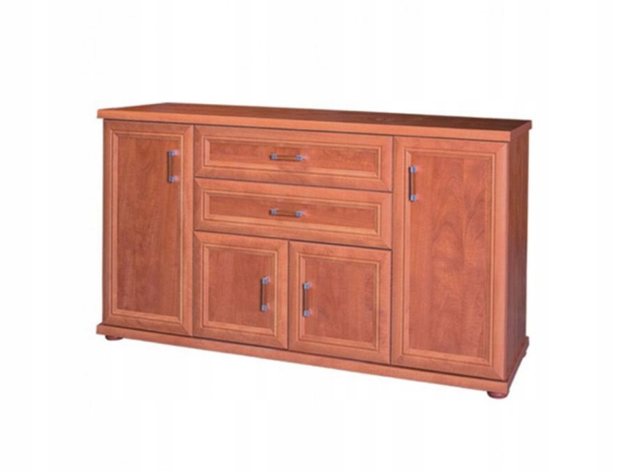 Klasyczna Komoda Olcha 160cm OLEK • Cena, Opinie • Komody 12743177402 ...