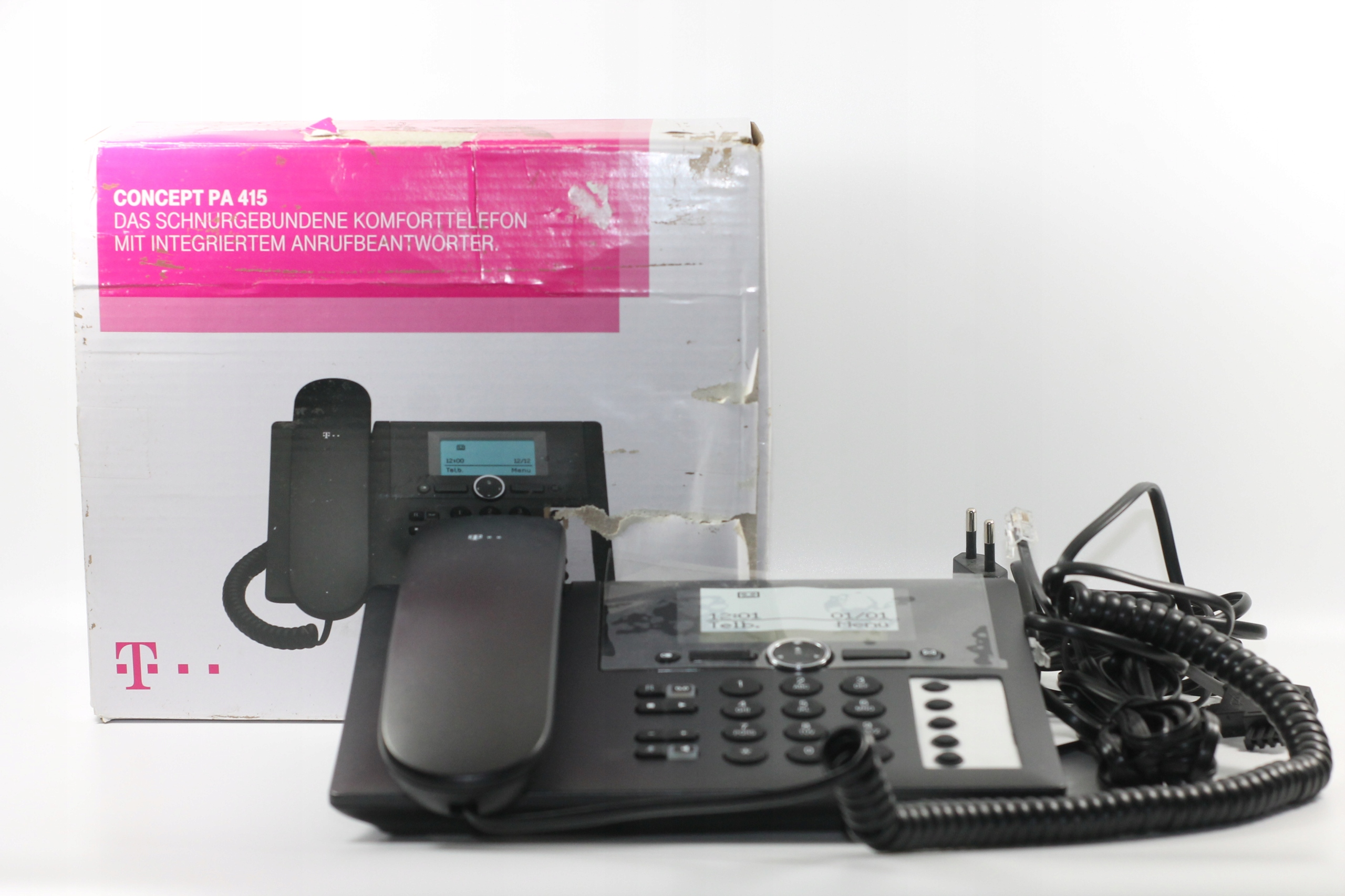 Telefon przewodowy concept PA 415 - Sklep, Opinie, Cena w Allegro