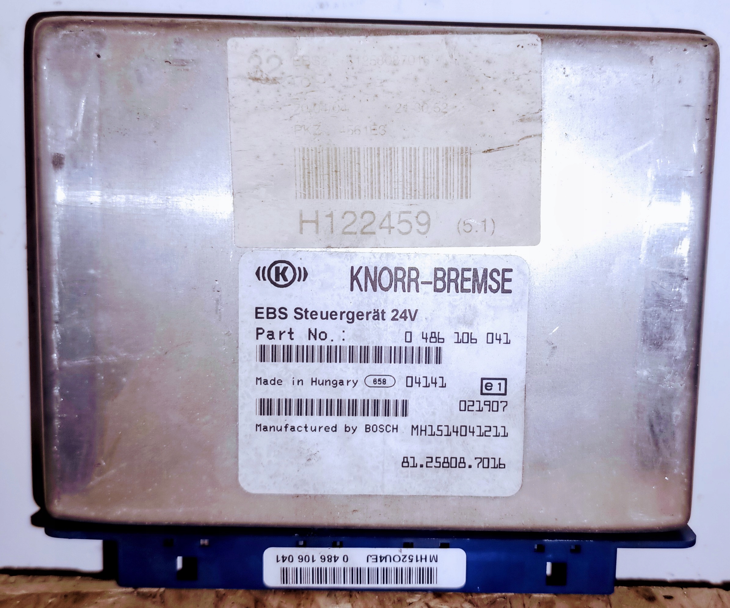 Контролер EBS MAN TGA TGS TGX - Vroda