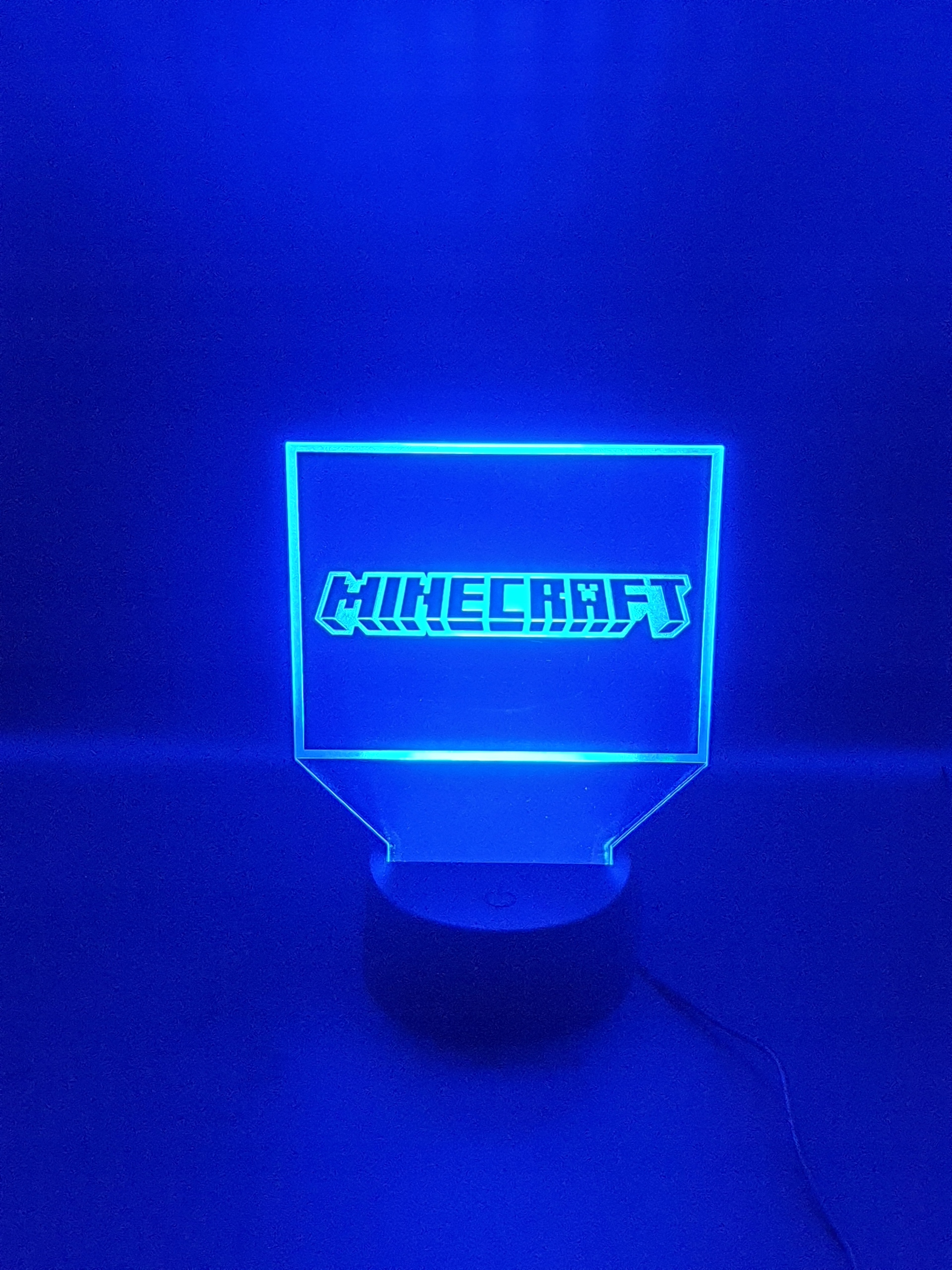 Lampka Led Minecraft Pilot Imię Dedykacja (5906142601196) • Cena ...