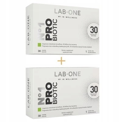 LAB ONE No1 ProBiotic Probiotyk Zestaw 2 x 30 kaps - porównaj ceny ...