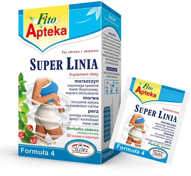 Fito Apteka Suplement diety herbatka ziołowa super linia 40 g (20 x 2 g) (5902781001502) • Cena ...