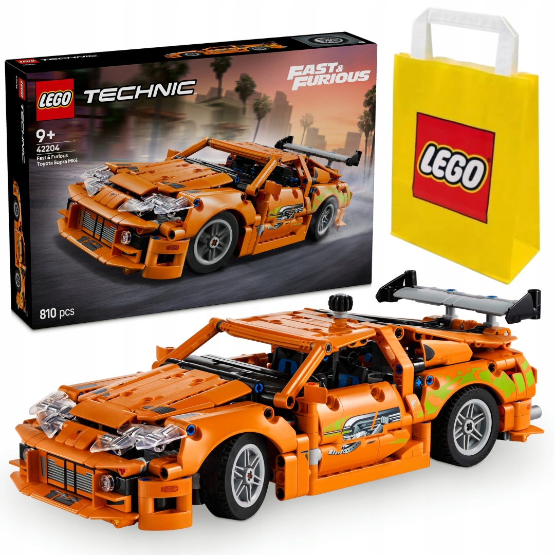 LEGO Technic 42204 Fast and Furious Toyota Supra MK4 (5907413370353 ...