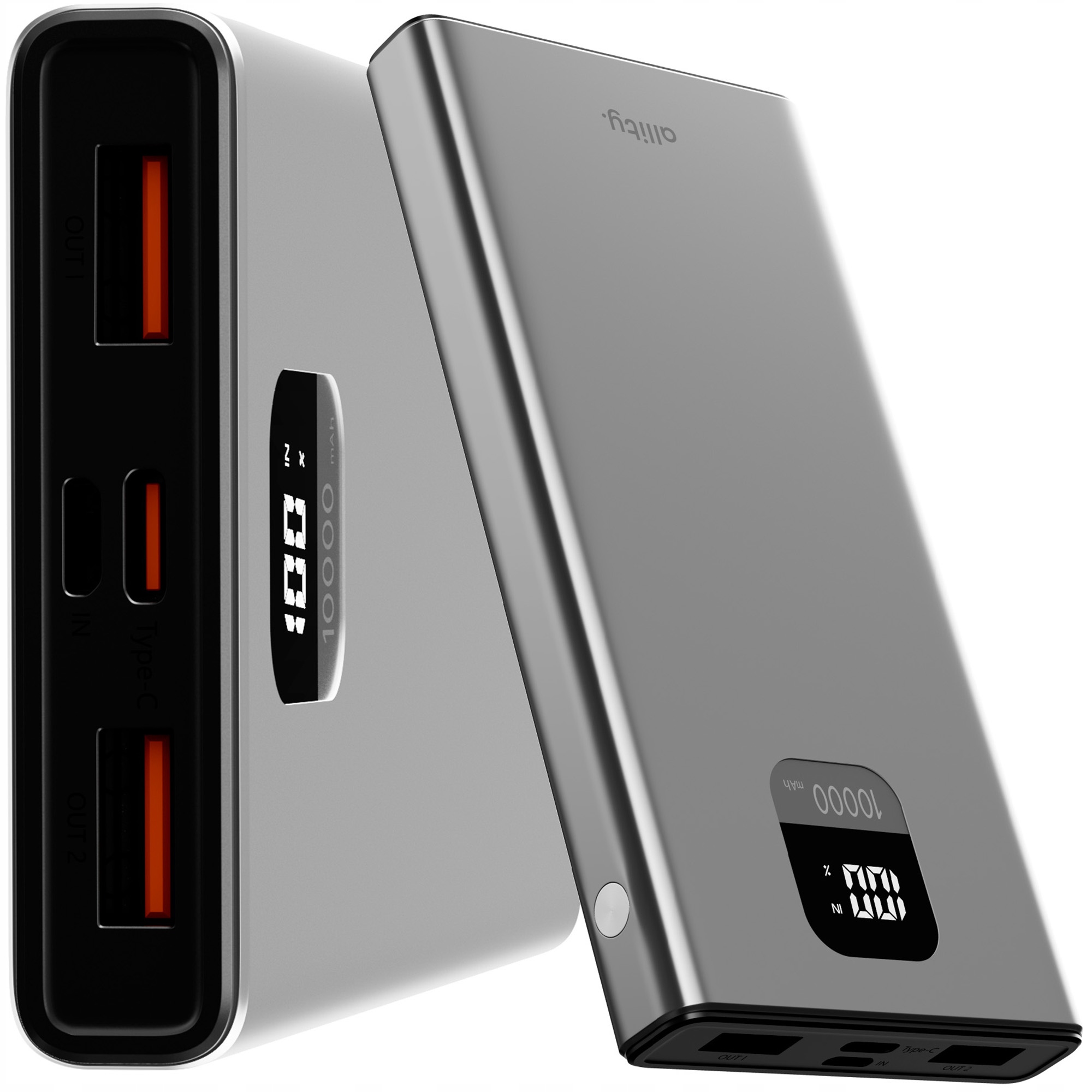 Allity power bank APB-100 PD QC 22,5W 10000 mAh szary - Sklep, Opinie ...