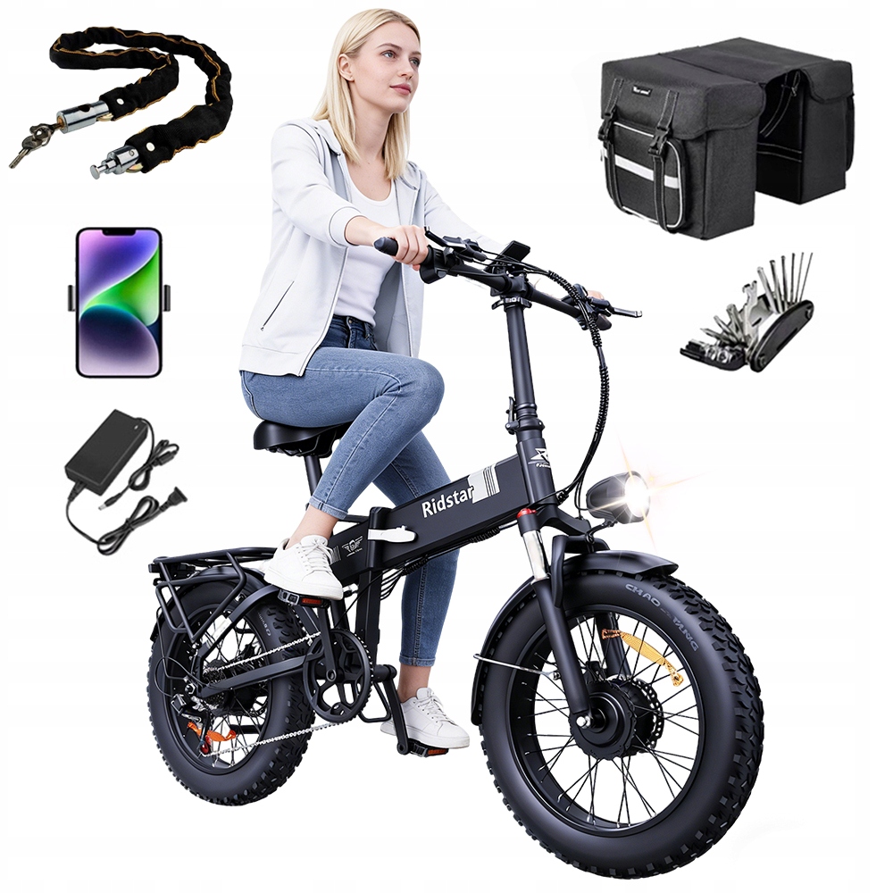 Ridstar H20 PRO Kétmotoros 2000W 23Ah 50 km/h Hidraulikus Fékek 20 ...