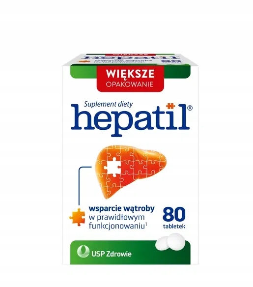 Hepatil 80 tabletek – wątroba i metabolizm – USP Zdrowie (5904569251734 ...