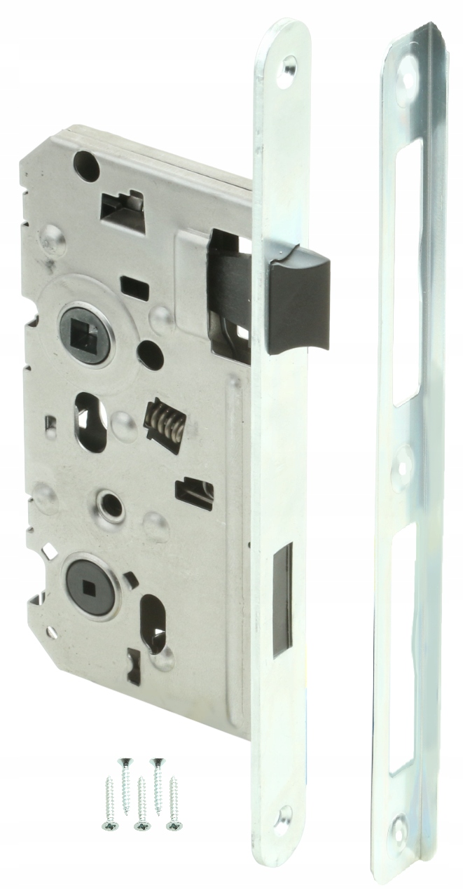 ZAMEK WPUSZCZANY DRZWIOWY HOBES 72/55 WC PRAWY 72 / 55 mm ŁAZIENKOWY DRZWI (5904094407286 ...