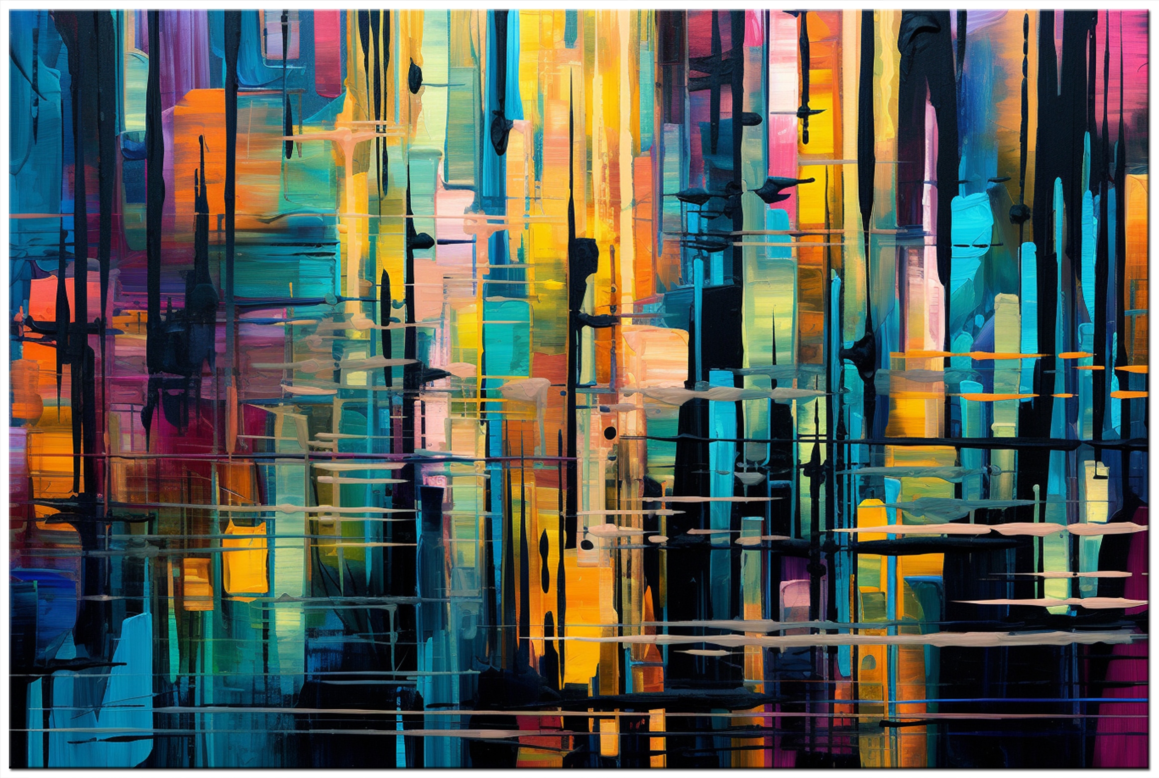 Obraz na płótnie Abstrakcja Abstrakcyjny styl Picasso • Cena, Opinie ...