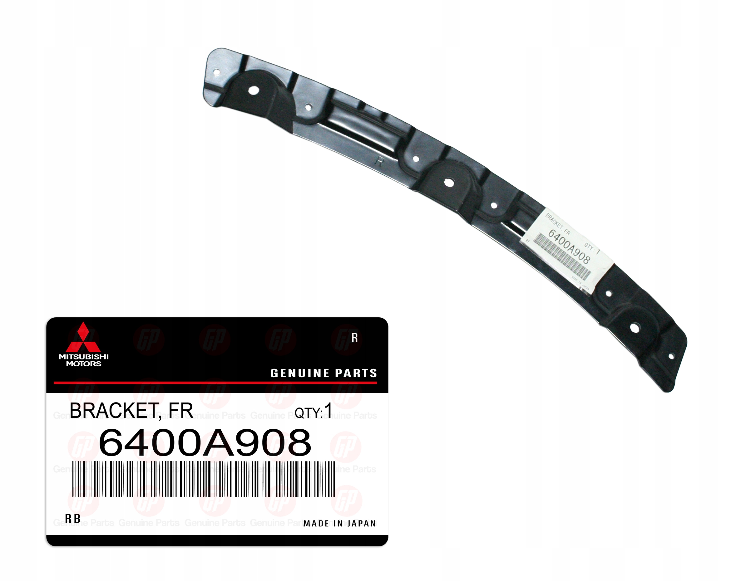 MITSUBISHI PAJERO IV WSPORNIK ZDERZAKA PRZÓD PRAWY 6400A908 ORYGINAŁ za ...