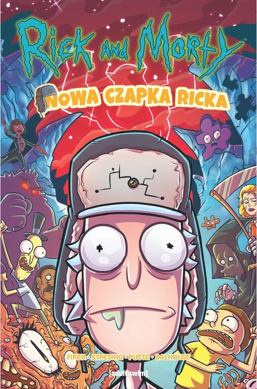 Rick i Morty Nowa czapka Ricka! (12945019016) | Komiks Allegro