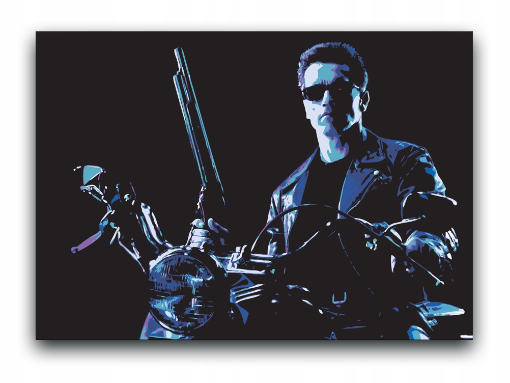 Plakat Terminator James Cameron Arnold Schwarzenegger obraz na płótnie ...