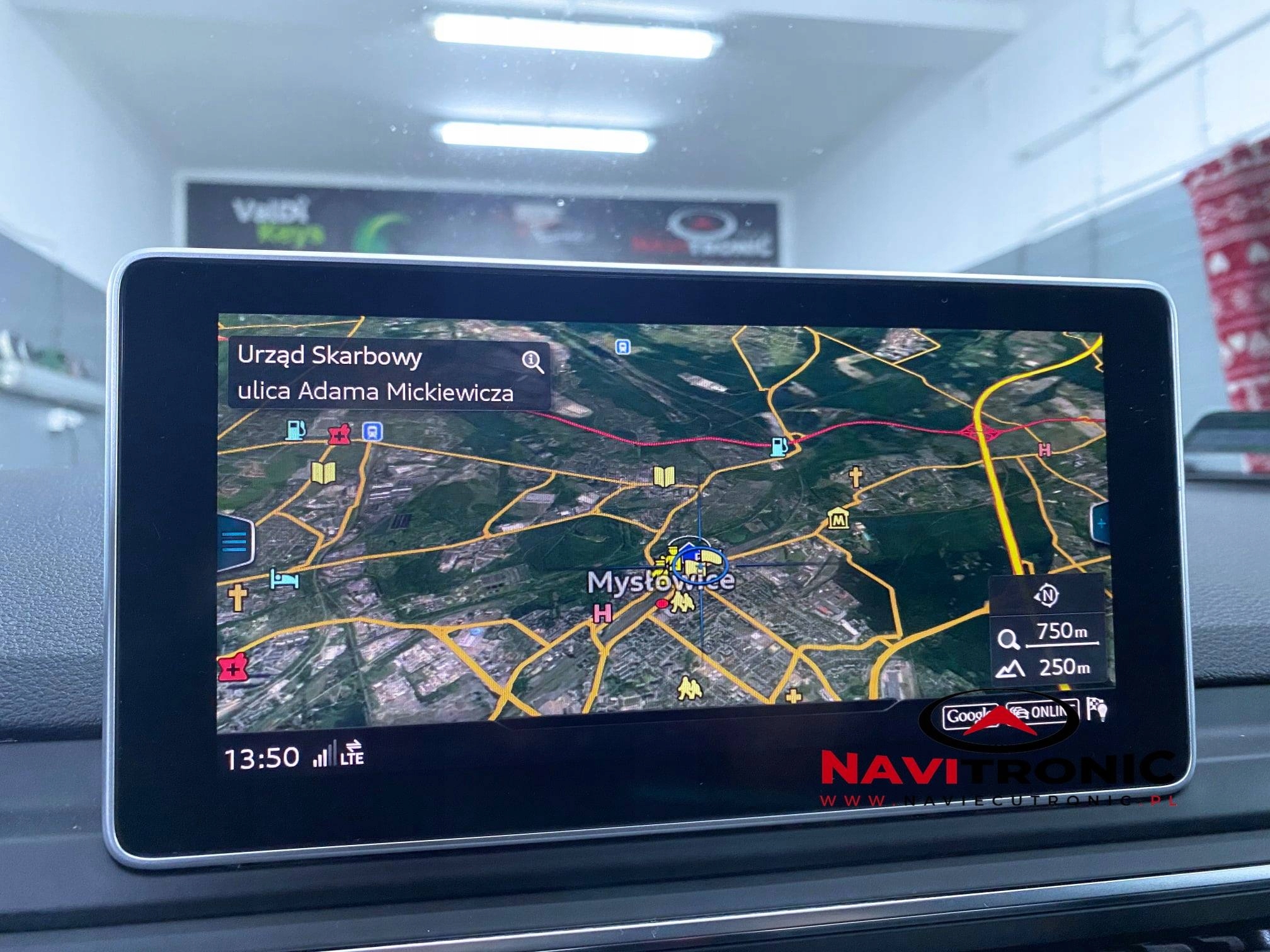 Audi Connect Google Earth Mapa Licencja Online USA - Sklep, Opinie ...