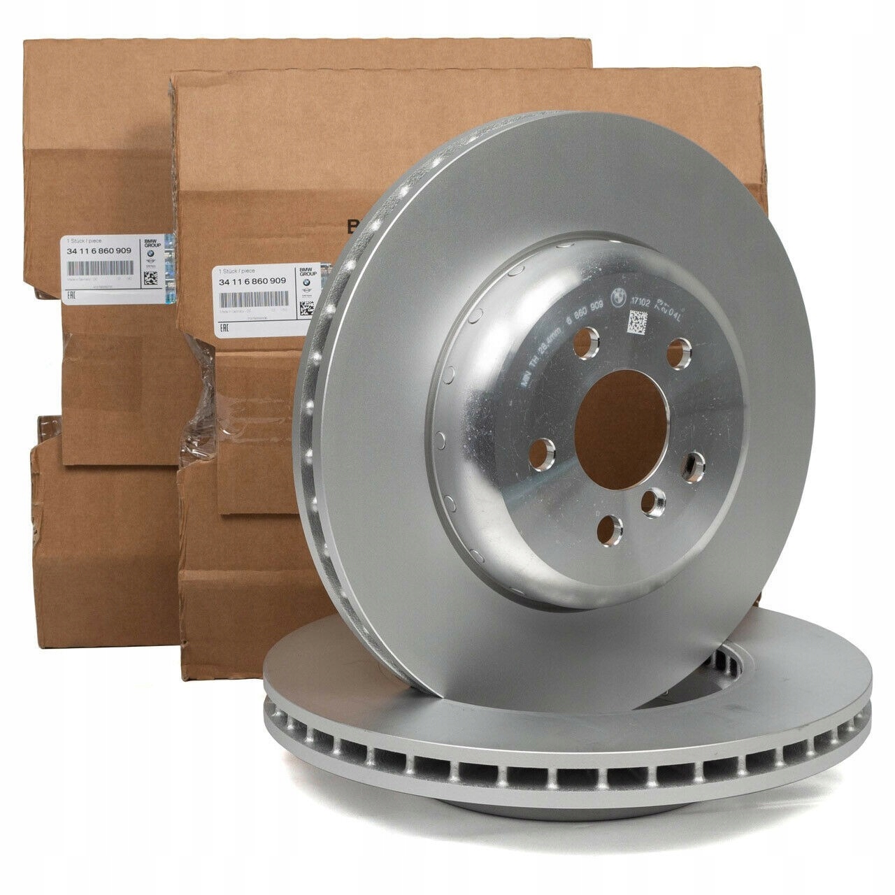 Oryginalna tarcza hamulcowa BMW G20 34116860909 34116860909 za 1569,99 ...