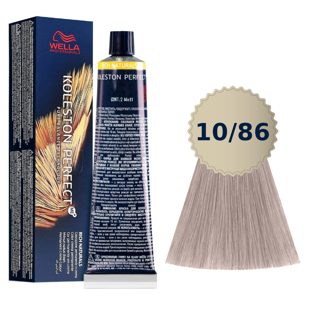 Wella Koleston Perfect Me+ farba 60ml 10/86 12177621372 - Allegro.pl
