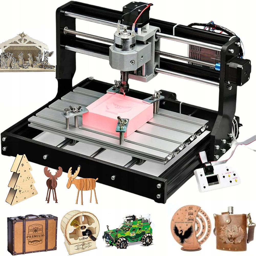 Rámová frézka CNC Twotrees TTC3018S CNC Pracovní plocha 300*180*40 mm ...