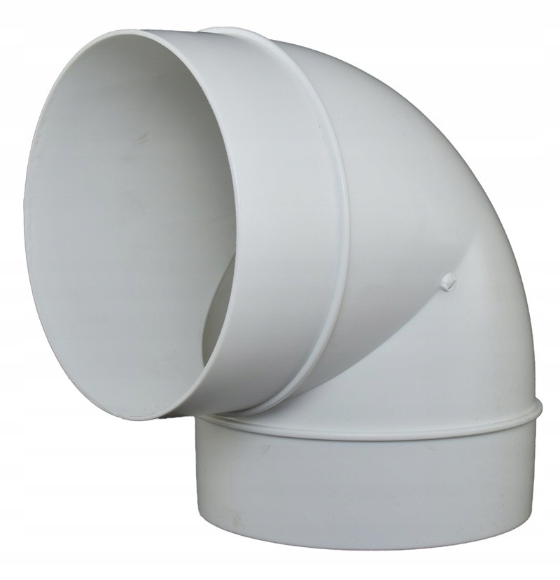 Kolano wentylacyjne okrągłe PCV 90 st. fi 150 mm • Cena, Opinie ...