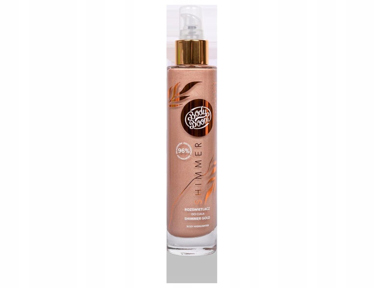 BODY BOOM ROZŚWIETLACZ DO CIAŁA SHIMMER GOLD 100ml (5903031256291 ...