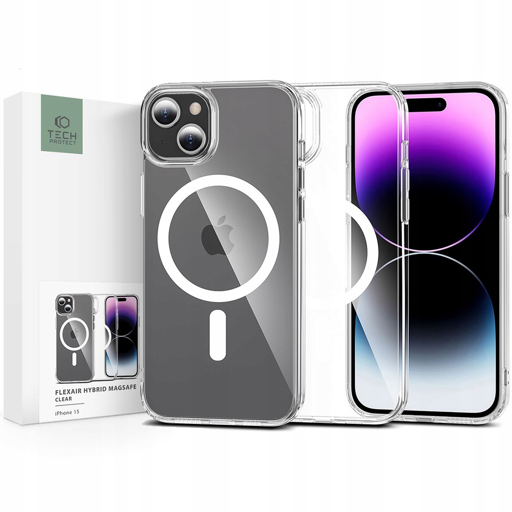 Plecki Tech-protect do Apple iPhone 15 bezbarwny - Sklep, Opinie, Cena ...