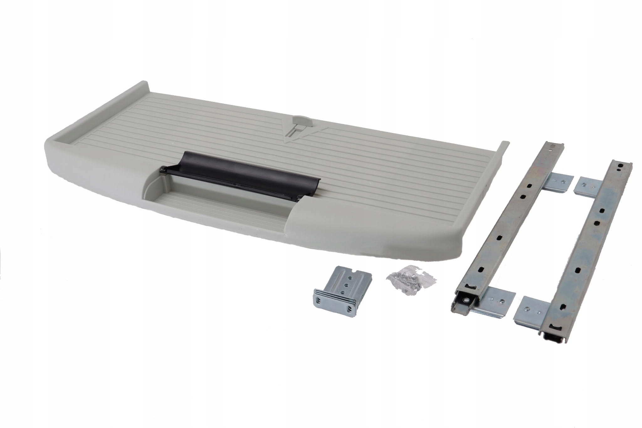 PÓŁKA POD KLAWIATURĘ SZARA MS-195 Z PROWADNICAMI • Cena, Opinie • Prowadnice 12772251651 • Allegro