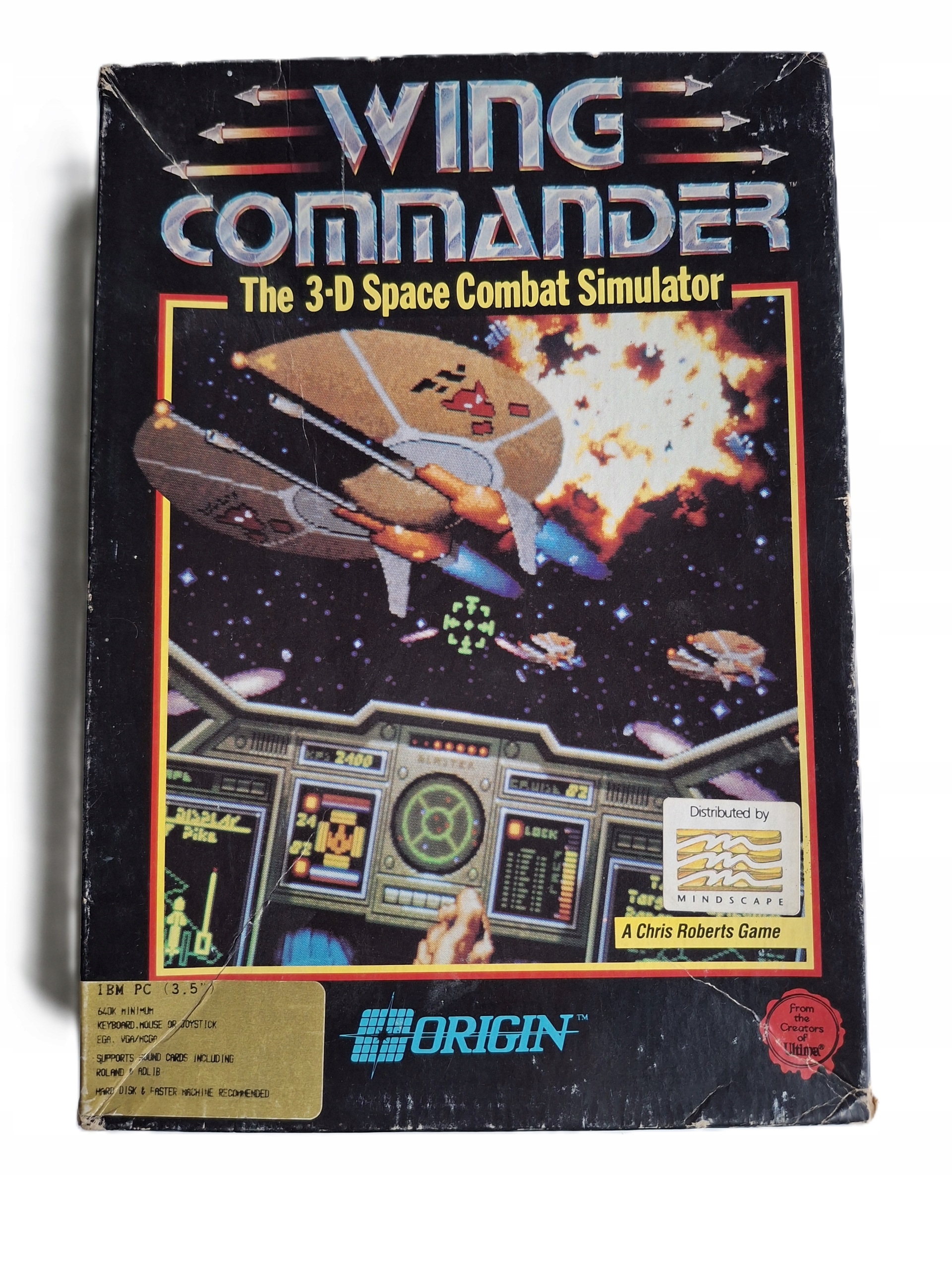 WING COMMANDER THE 3-D SPACE COMBAT SIMULATOR PC BIG BOX ENG PC - Stan: Używany 269.95PLN ...