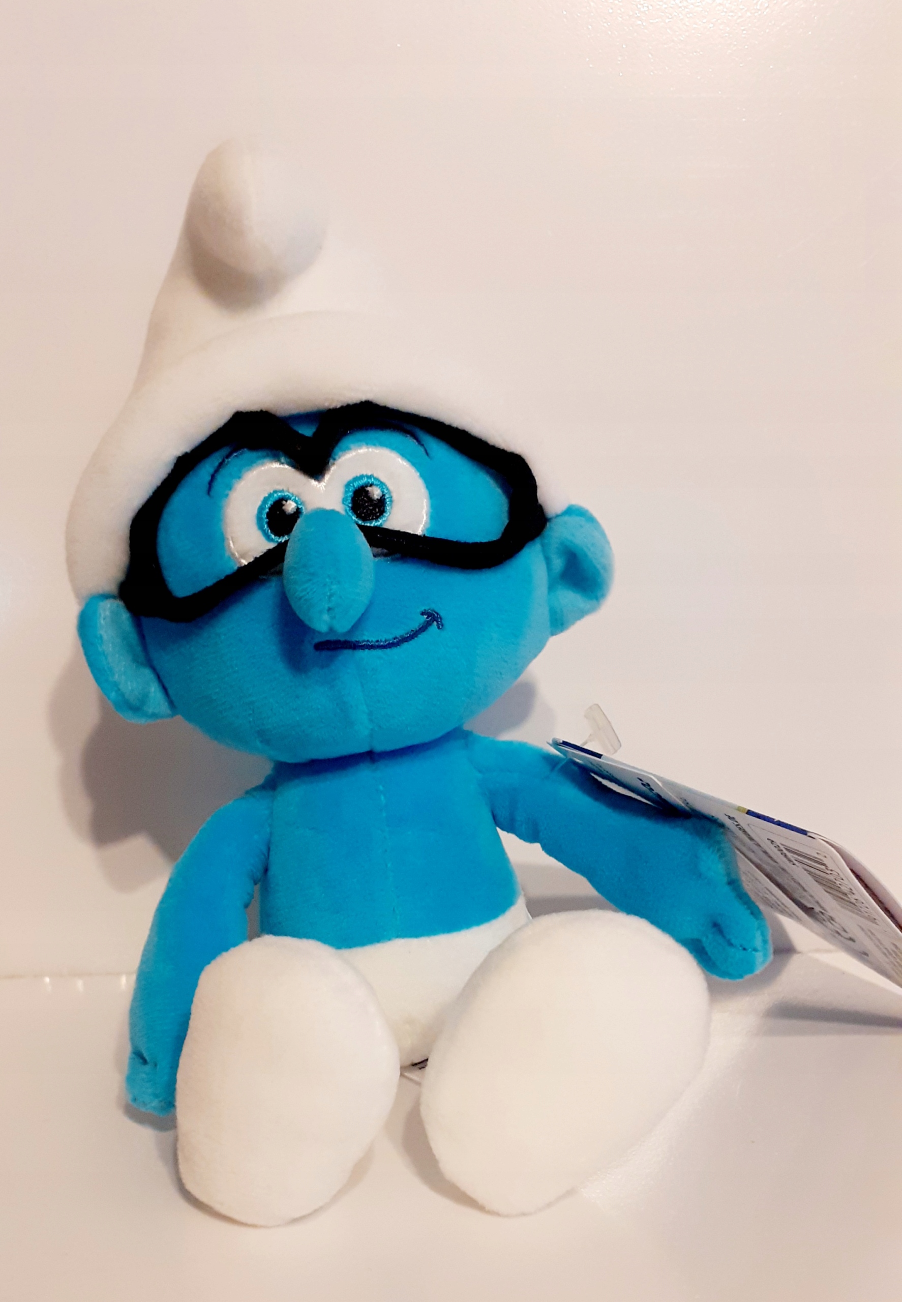 Maskotka smerf Ważniak pluszak 13542161145 - Allegro.pl